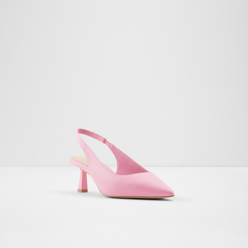 Aldo sandale na petu PERANGA SYN SMOOTH - ružičasta