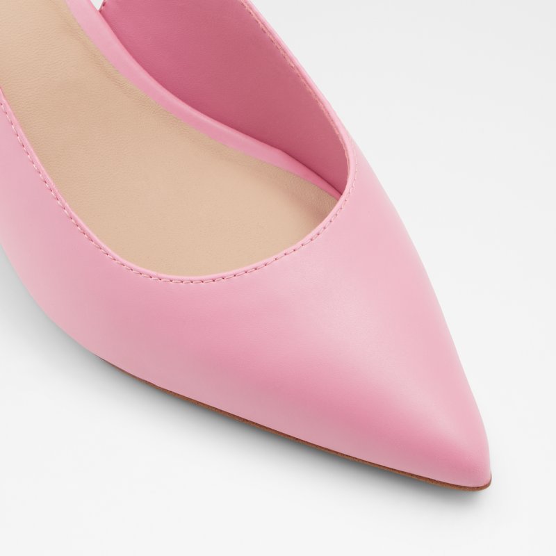 Aldo sandale na petu PERANGA SYN SMOOTH - ružičasta